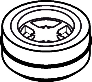 汉斯格雅 零配件: HG flow limiter 9l/min, 货号 95659000