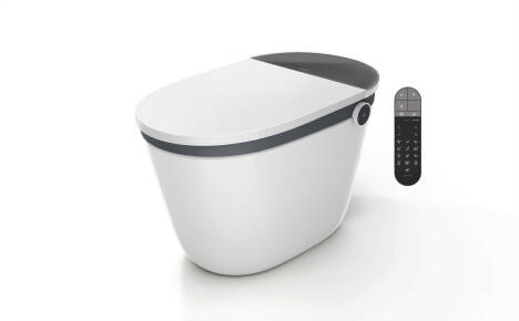 汉斯格雅 Shower toilets: 纯境, 智能一体坐便器 豪华版305坑距, 货号 22402007 | hansgrohe CN