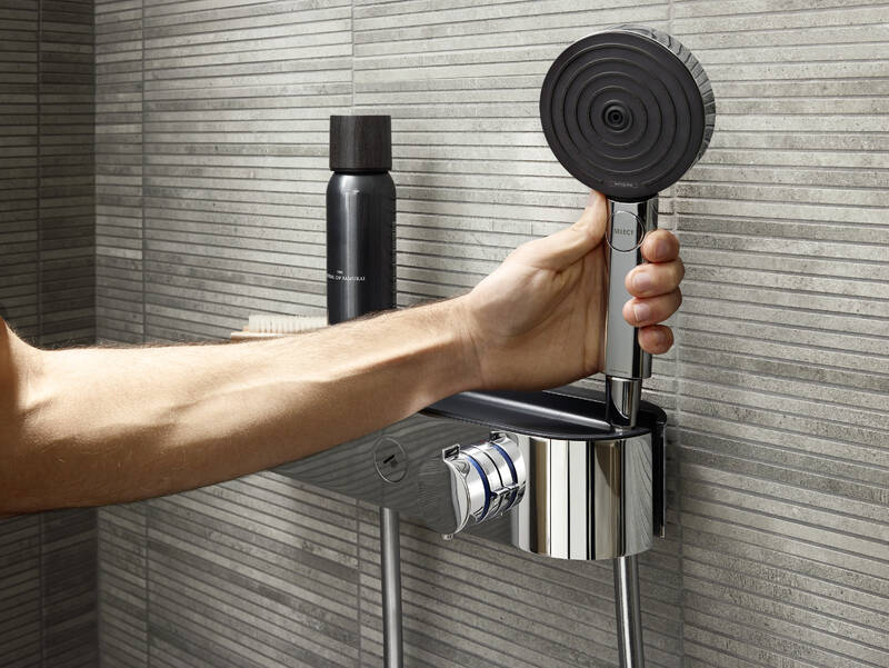 ShowerTablet Select 1 个出水设备, 前卫白, 货号 24360707 | hansgrohe CN