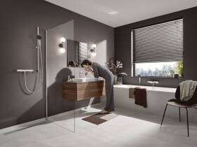 汉斯格雅 Vivenis, 单把手面盆龙头110带提拉落水套件, 货号 75020007 | hansgrohe CN