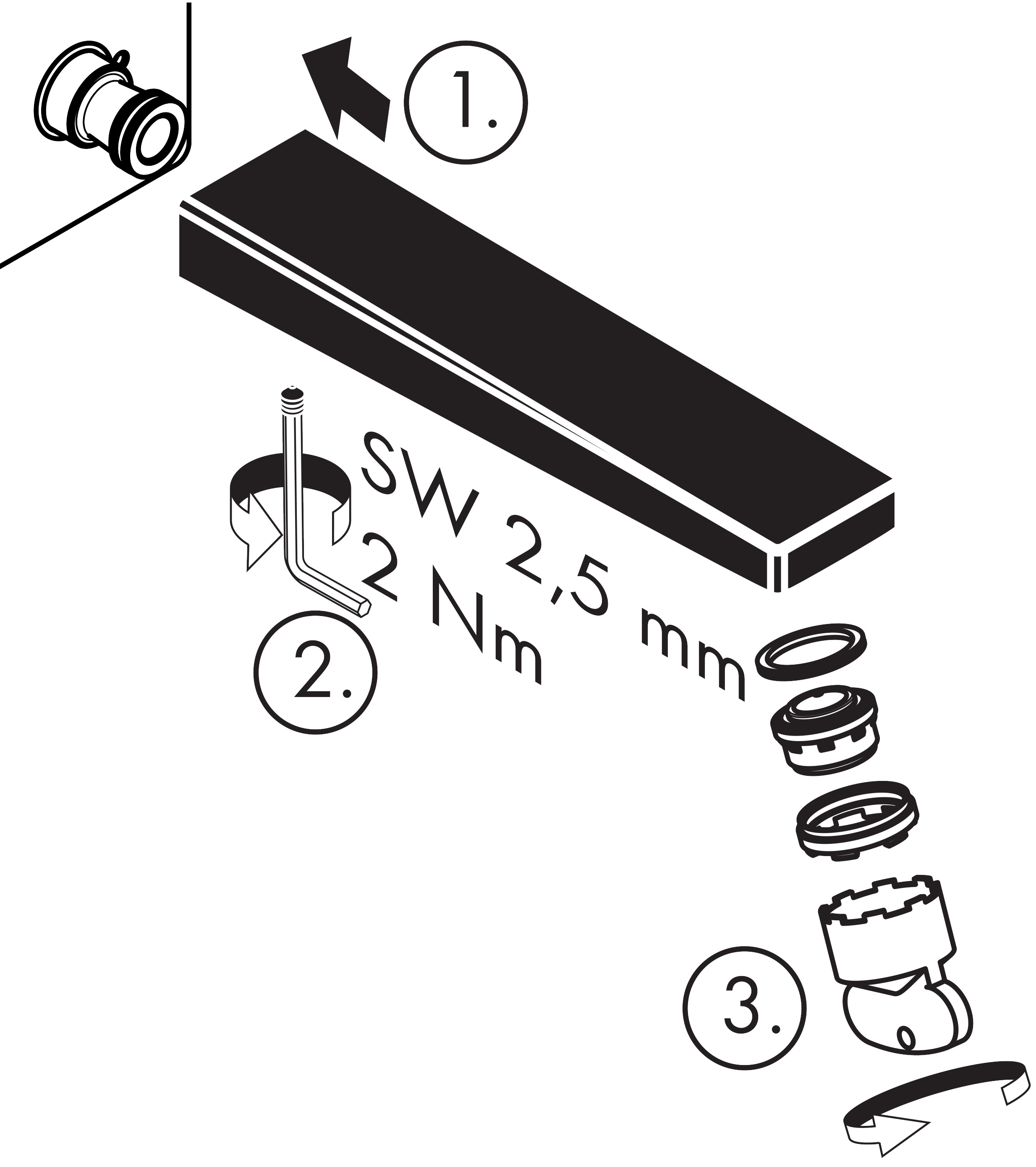 汉斯格雅 零配件: 货号 93166990