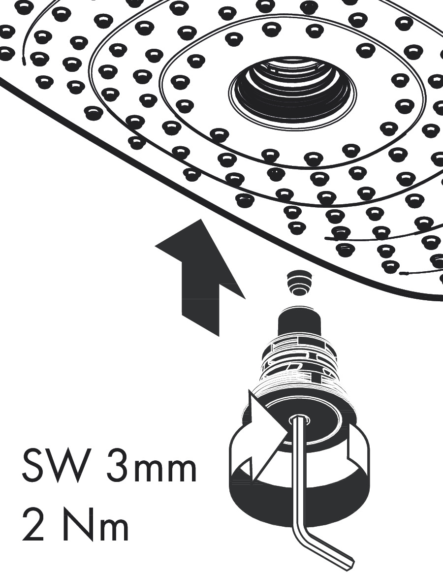 汉斯格雅 零配件: HG Umsteller kpl., 货号 98343000