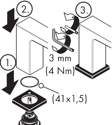 汉斯格雅 零配件: 货号 93152000