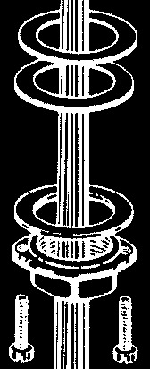 汉斯格雅 零配件: FixingsetcompleteØ34mm,M35x1, 货号 95049000