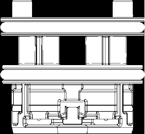 汉斯格雅 零配件: HG adapter for cartridge basin/bidet/, 货号 98750000