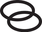 汉斯格雅 零配件: HG O-ring seal 11x2mm, 货号 98127000