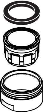 汉斯格雅 零配件: HGaeratorM24x1C, 货号 96512000
