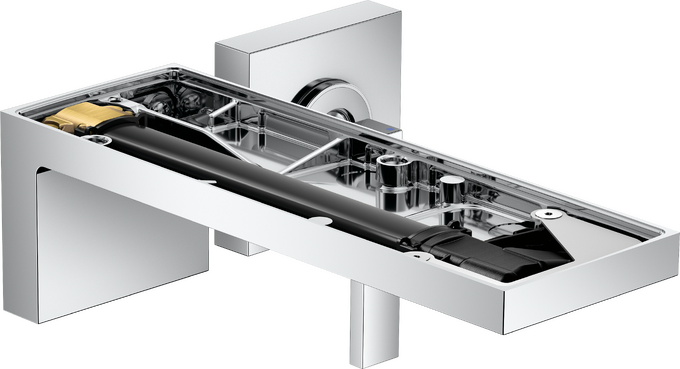 雅生 AXOR MyEdition, 墙装单把手面盆龙头(不带饰板）, 货号 47062007 | AXOR CN