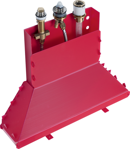 汉斯格雅 暗装预埋件 用于面盆龙头: 暗装预埋件 用于暗装墙出水单把手面盆龙头, 货号 13622187