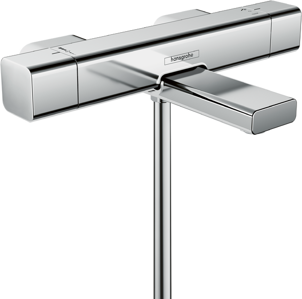 ShowerTablet Select 浴缸龙头: 两功能, 前卫白, 货号 24340707