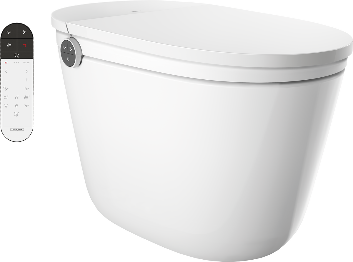 汉斯格雅 智能一体座便器: 纯境, 智能一体座便器（舒适版）305mm, 货号 22400007 | hansgrohe CN