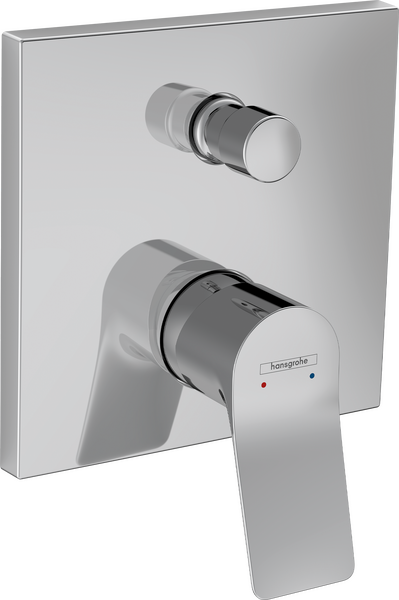 汉斯格雅 面盆龙头: 薇怡斯, 单把手面盆龙头110，带提拉落水套件, 货号 75020007