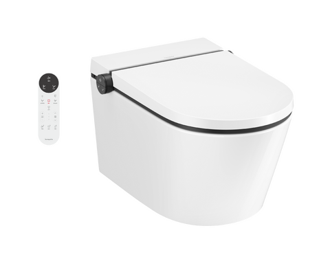 汉斯格雅 智能一体坐便器: 纯境 Element S, 智能一体壁挂式坐便器（舒适版）, 货号 22471007